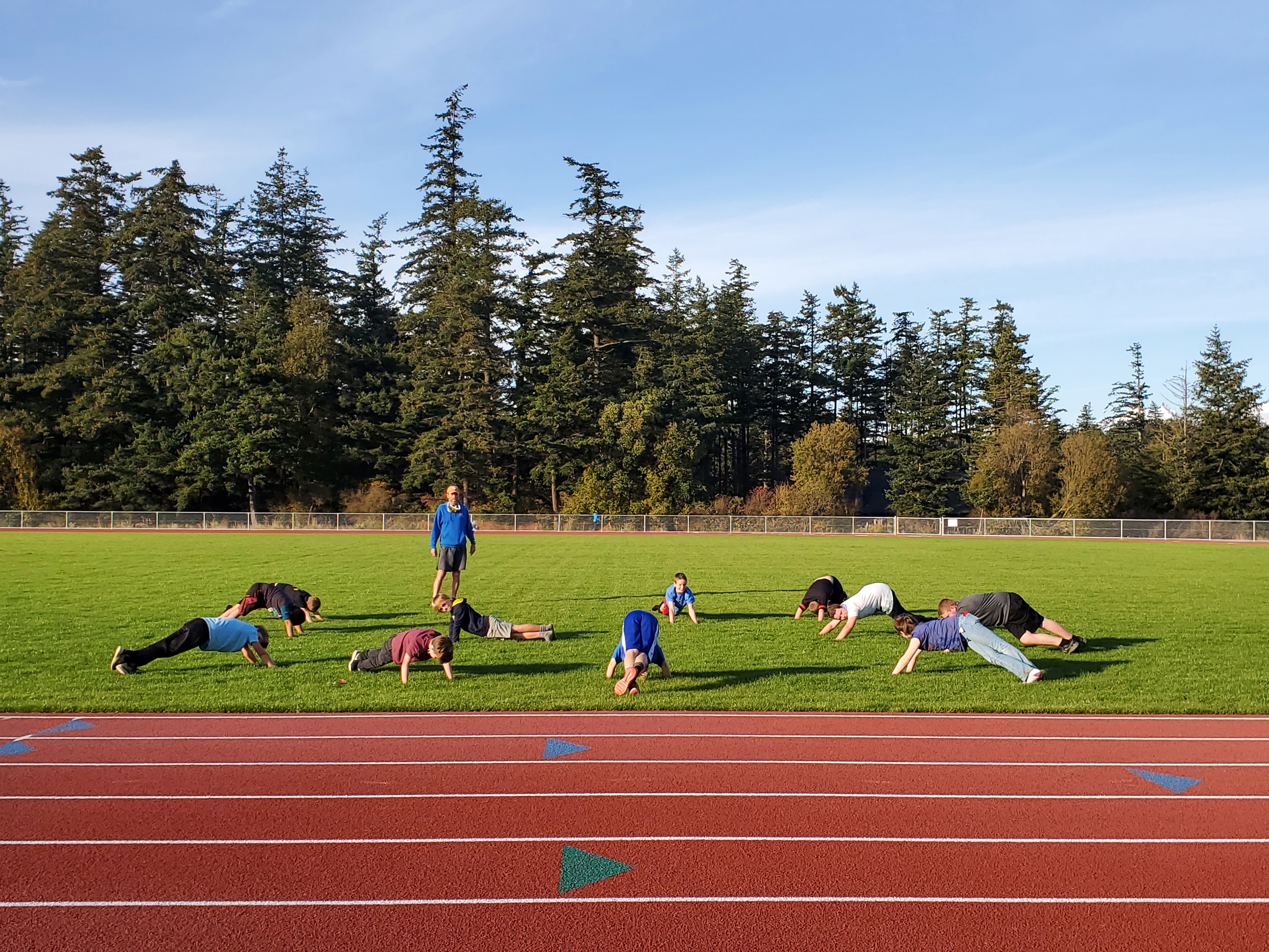 Running Camp - Life on Orcas Island