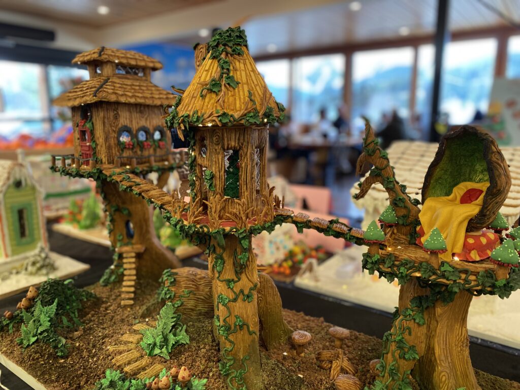 Gingerbread Creations at Island Market - WOW! - Life on Orcas Island