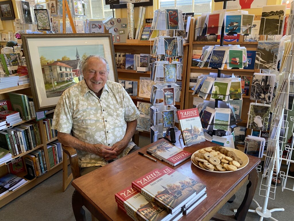 Frank Loudin's Author Signing at Darvill's - Life on Orcas Island